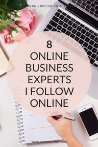8 Online Business Experts I Follow Online - Susanne Rieker | Marketing ...